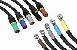 1.5 Meter 3PH Set Of 800A Powerlock Source Earth, Neutral, L1, L2, L3 ...